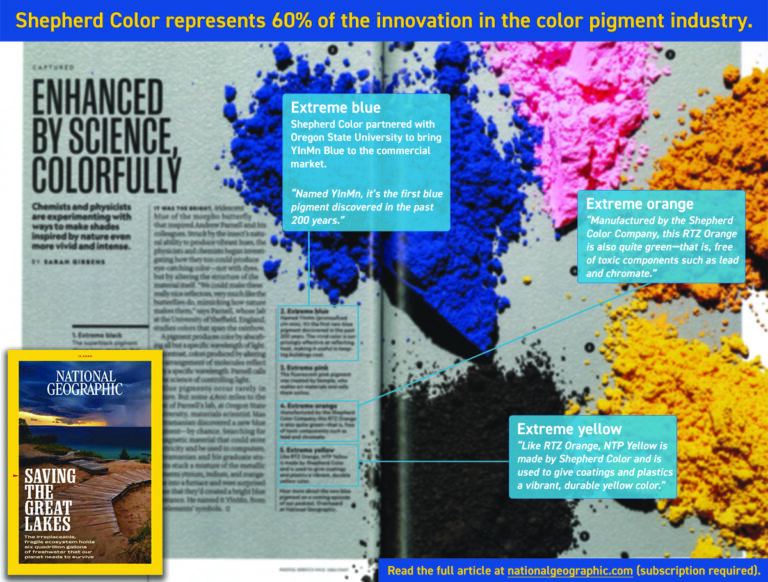Shepherd Color Recognized by National Geographic in December 2020 Issue ...
